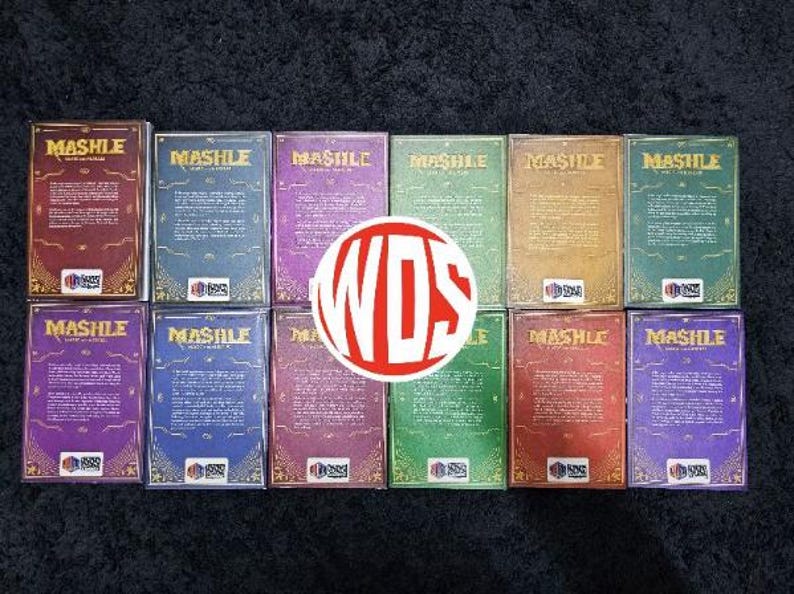 Mashle Magic and Muscles Manga Volume 1-12 Complete Set English Version ...