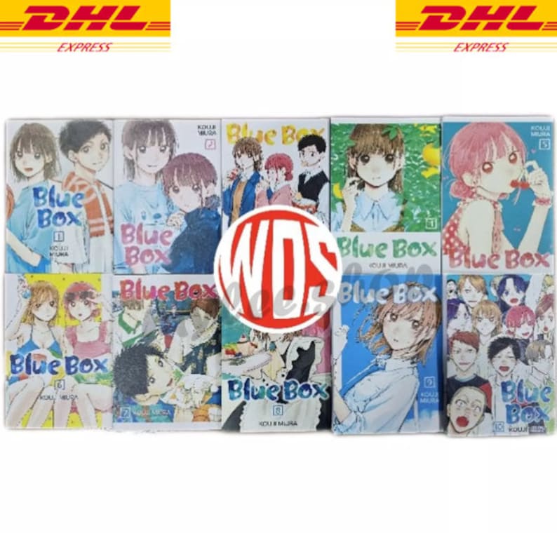 Blue Box Shonen Manga by Kouji Miura Volume 1-10 Full Set English ...