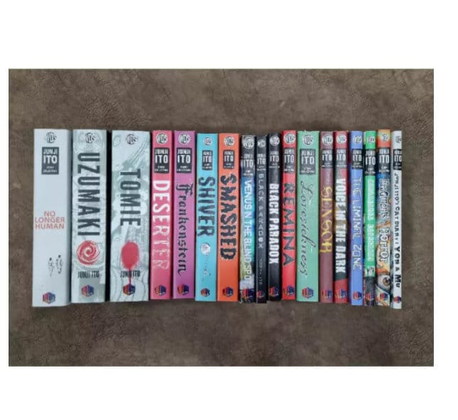 Junji Ito Story Collection Manga Volume 1-18 English Version DHL ...