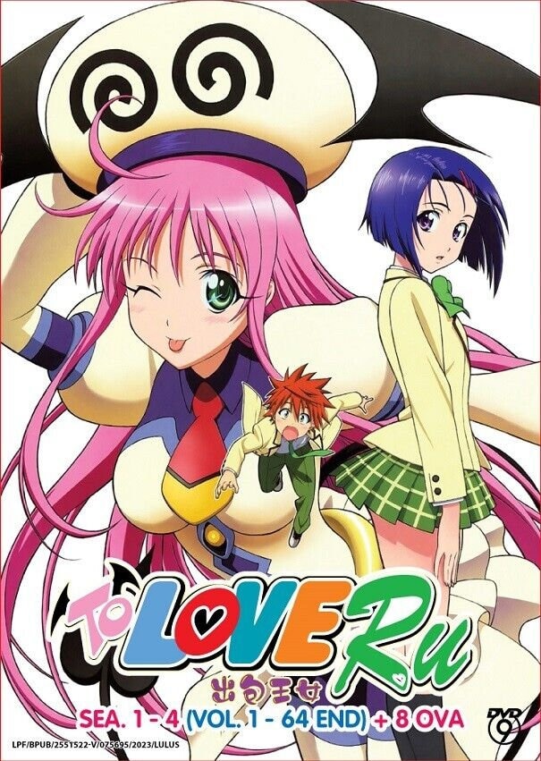 DVD Anime to Love Ru Complete Season 1-4 (1-64 End)+ 8 Ovas (english ...