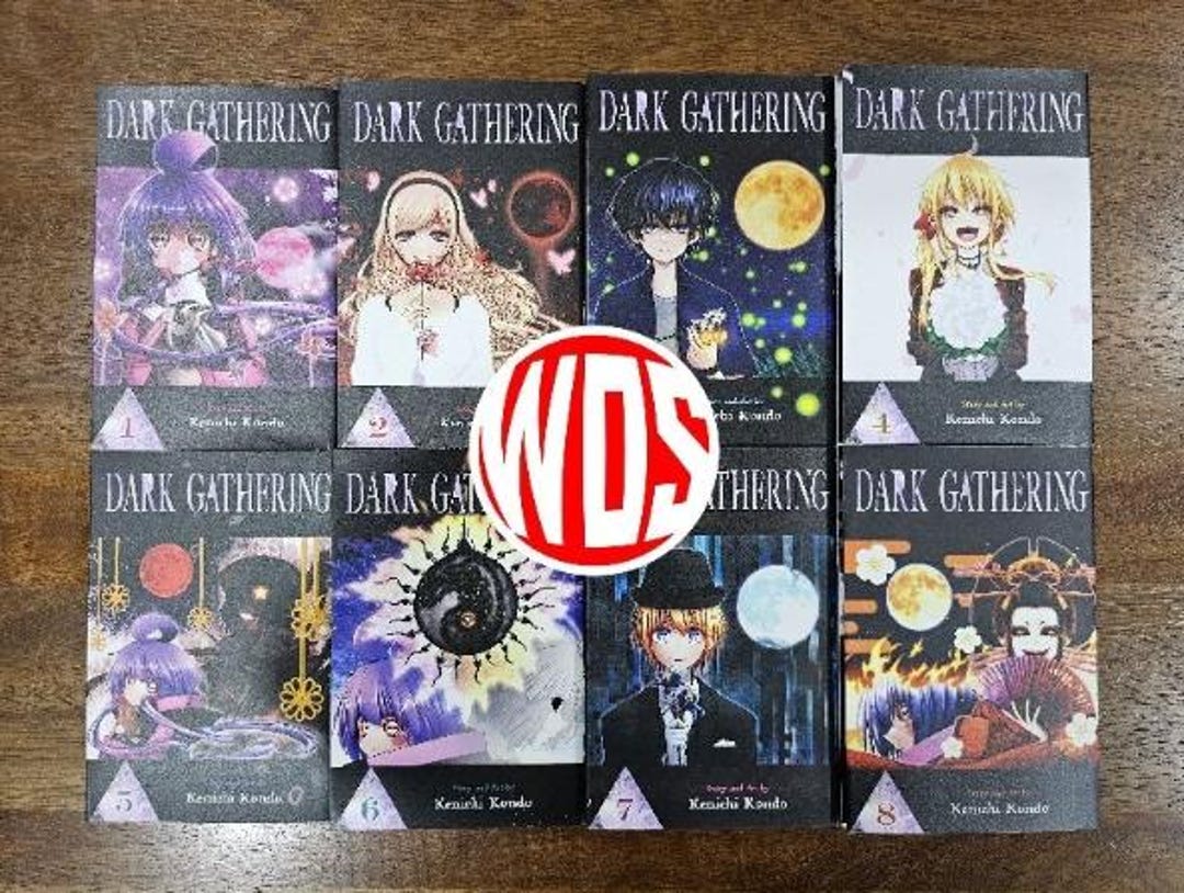 Dark Gathering Manga Volume 1-8 Complete Set English Version Comic DHL ...