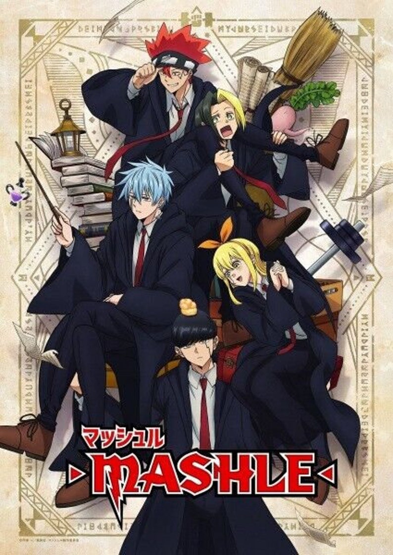 DVD Anime MASHLE: Magic and Musles Complete Series (1-12 End) English ...