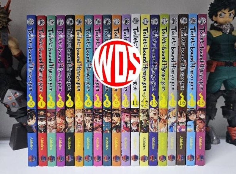 Toilet-bound Hanako-kun Manga Volume 0-18 Complete Set English Version ...