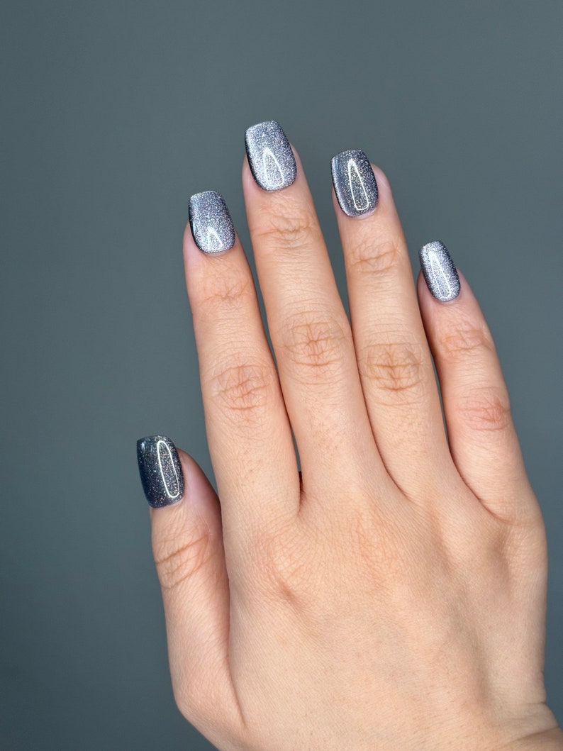 Dark Gray Cat-eye the Tortured Poets Department TTPD Short Chrome ...