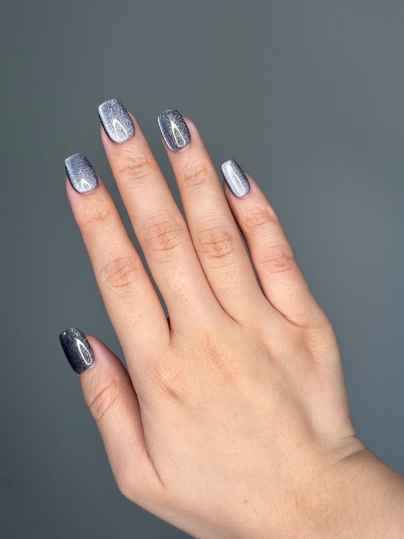 Dark Gray Cat-eye the Tortured Poets Department TTPD Short Chrome ...