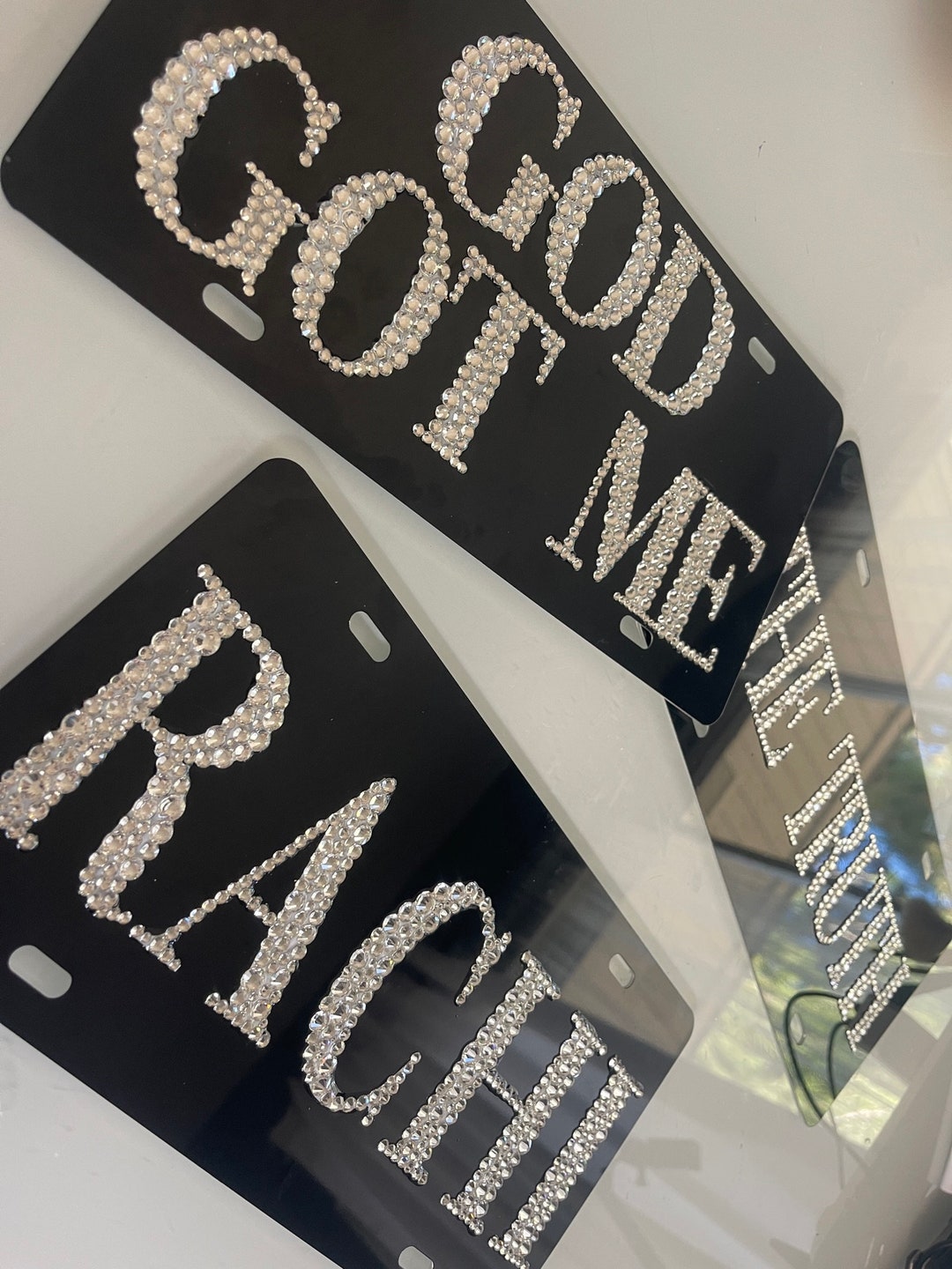 Crystal License Plates, Plates With Monogram, Personalized Car ...