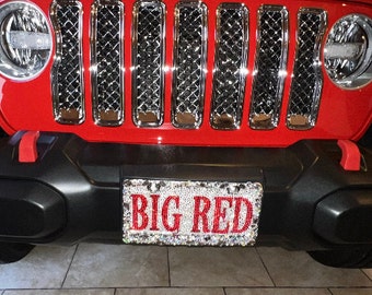 Crystal License Plates, Plates With Monogram, Personalized Car ...
