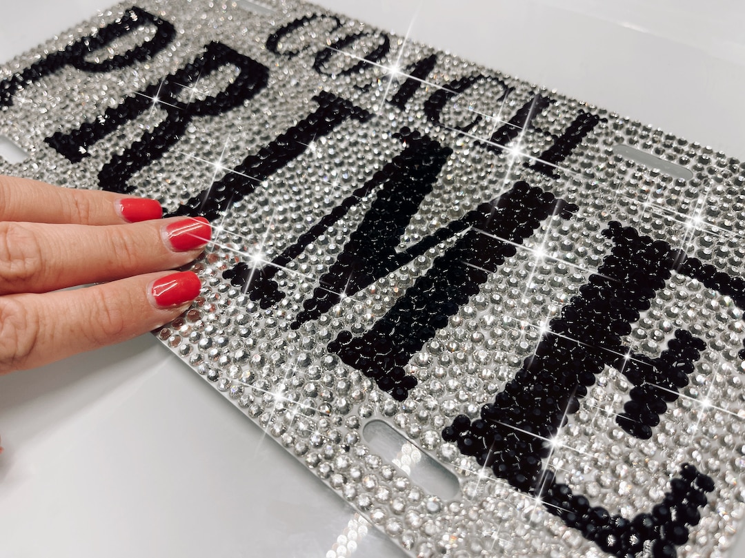 Crystal License Plates, Plates With Monogram, Personalized Car ...
