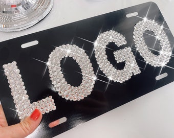 Crystal License Plates, Plates With Monogram, Personalized Car ...