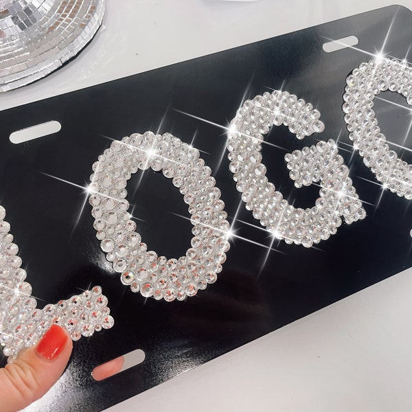 Crystal License Plates - Etsy