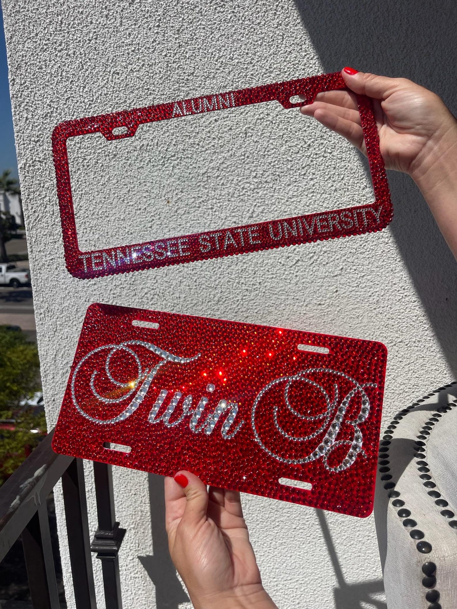 Crystal License Plates, Plates With Monogram, Personalized Car ...