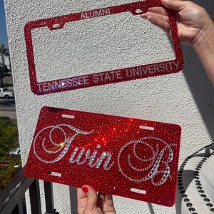 Crystal License Plates, Plates With Monogram, Personalized Car ...
