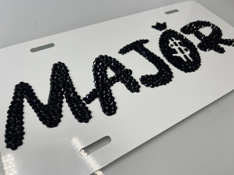Crystal License Plates, Plates With Monogram, Personalized Car ...