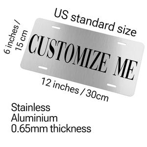 Crystal License Plates, Plates With Monogram, Personalized Car ...