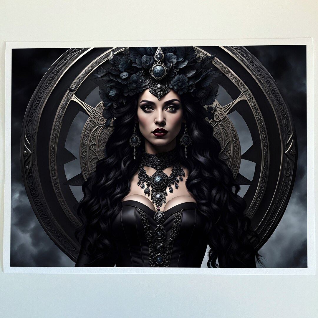 On This Darkest Night 003 Channeled Iconography Art of the Goddess ...