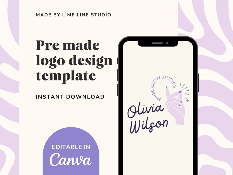 Camera Logo DIY Canva Editable Logo Template Premade Logo Design ...