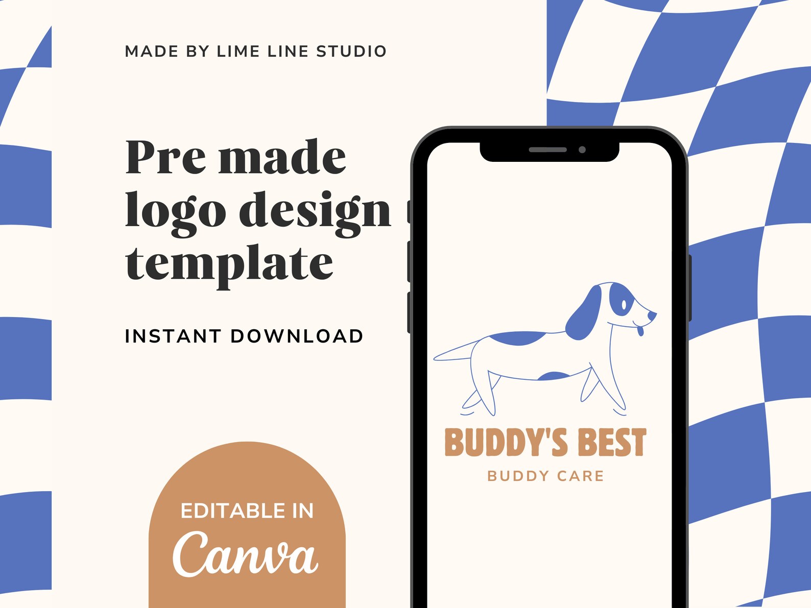 Dog Logo Design, Pet Logo, Paw Logo Template, Veterinary Logo, Custom ...