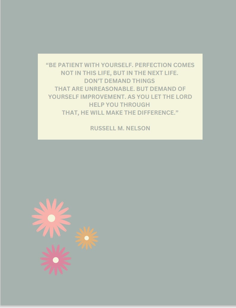 President Russell M. Nelson's Invitations and Promises Journal. Pink ...