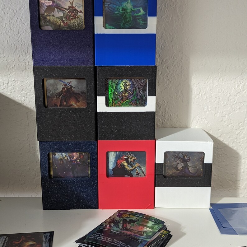 Dnd Themed Commander Deck Box - Etsy