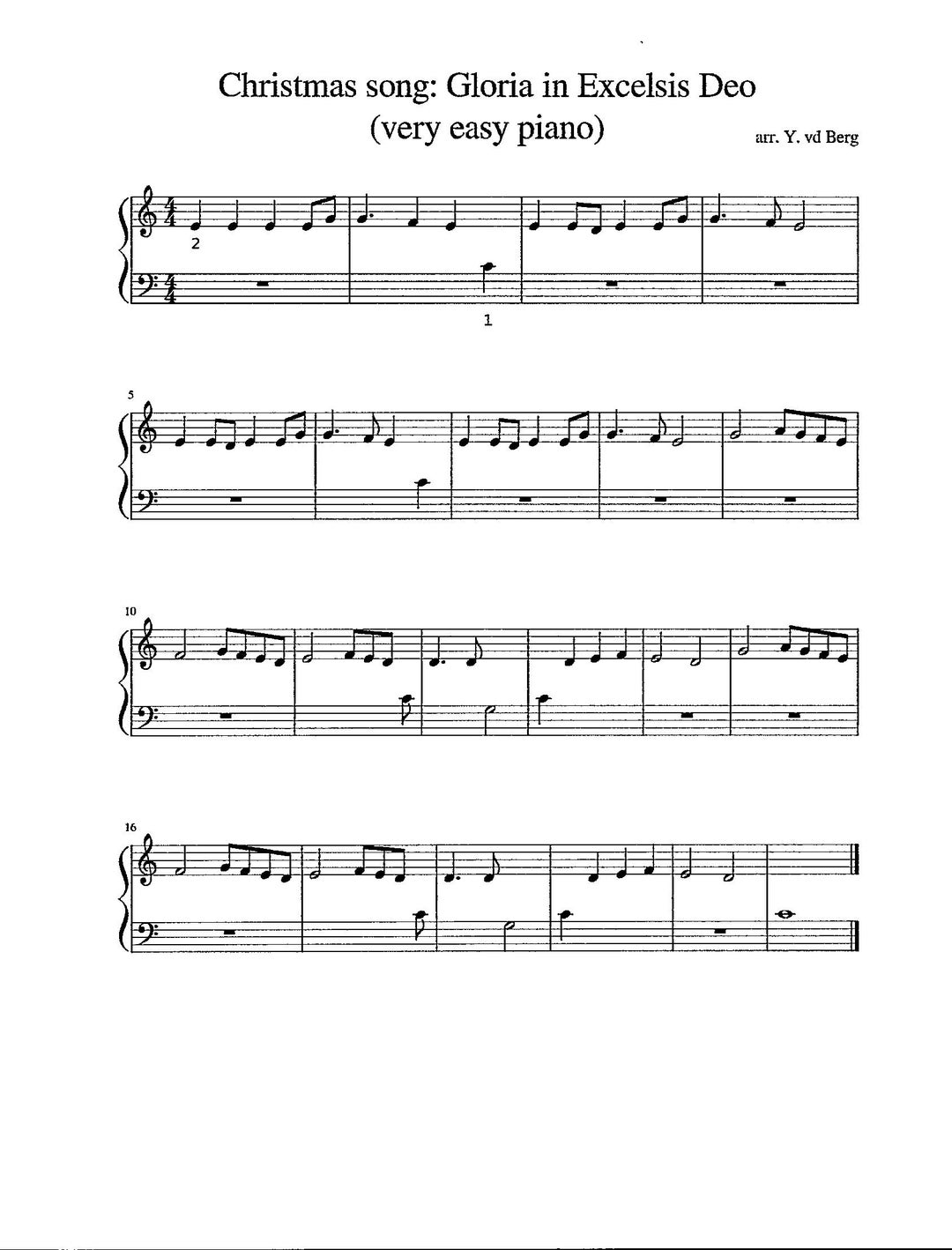 Angels We Have Heard on High Gloria in Excelsis Deo - Digital Easy ...