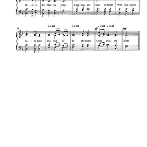 My Country Tis of Thee (america) - Digital Download Patriotic Sheet ...