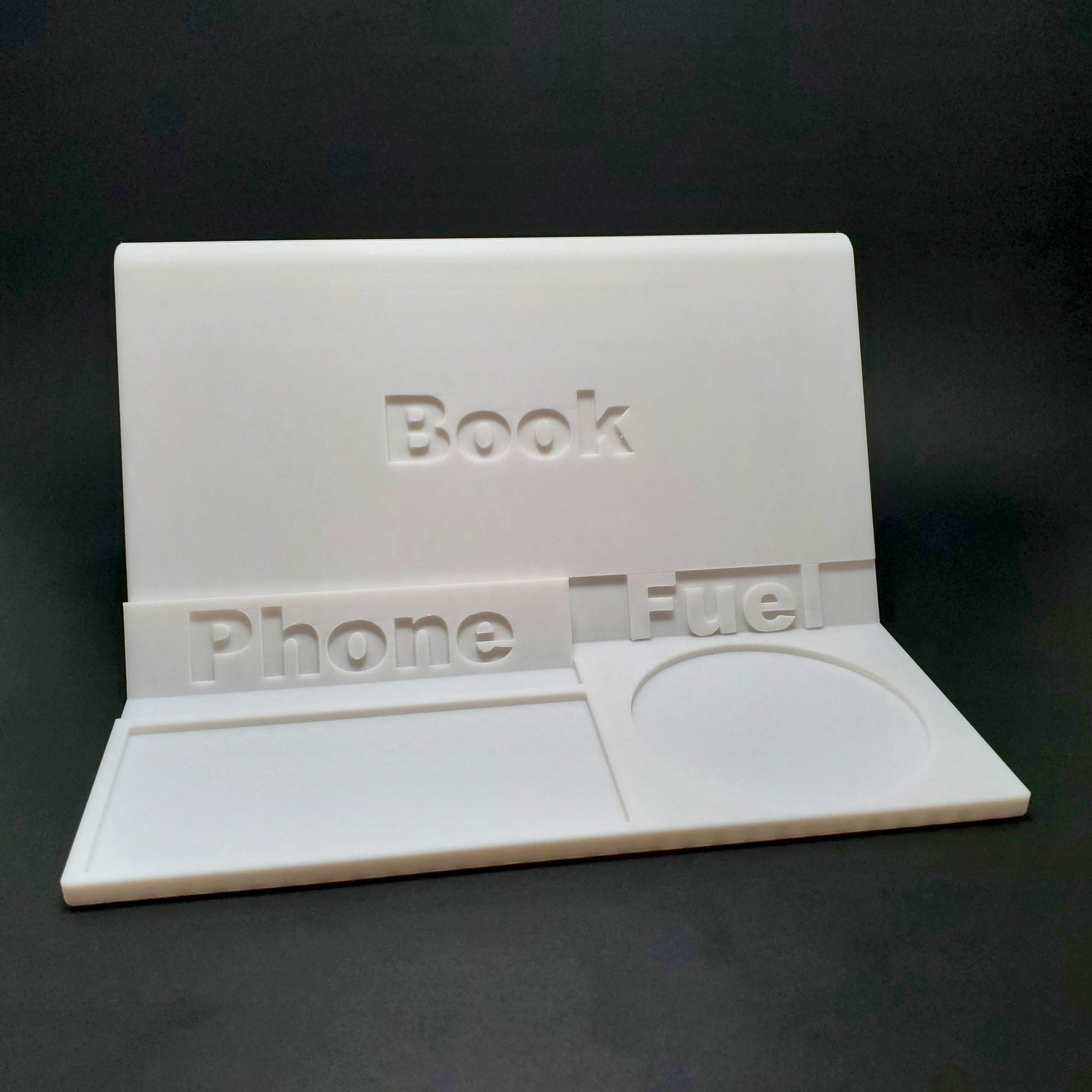 3D Printed Book Rest, Book Stand, Coaster, Tray, Phone Holder, Perfect ...