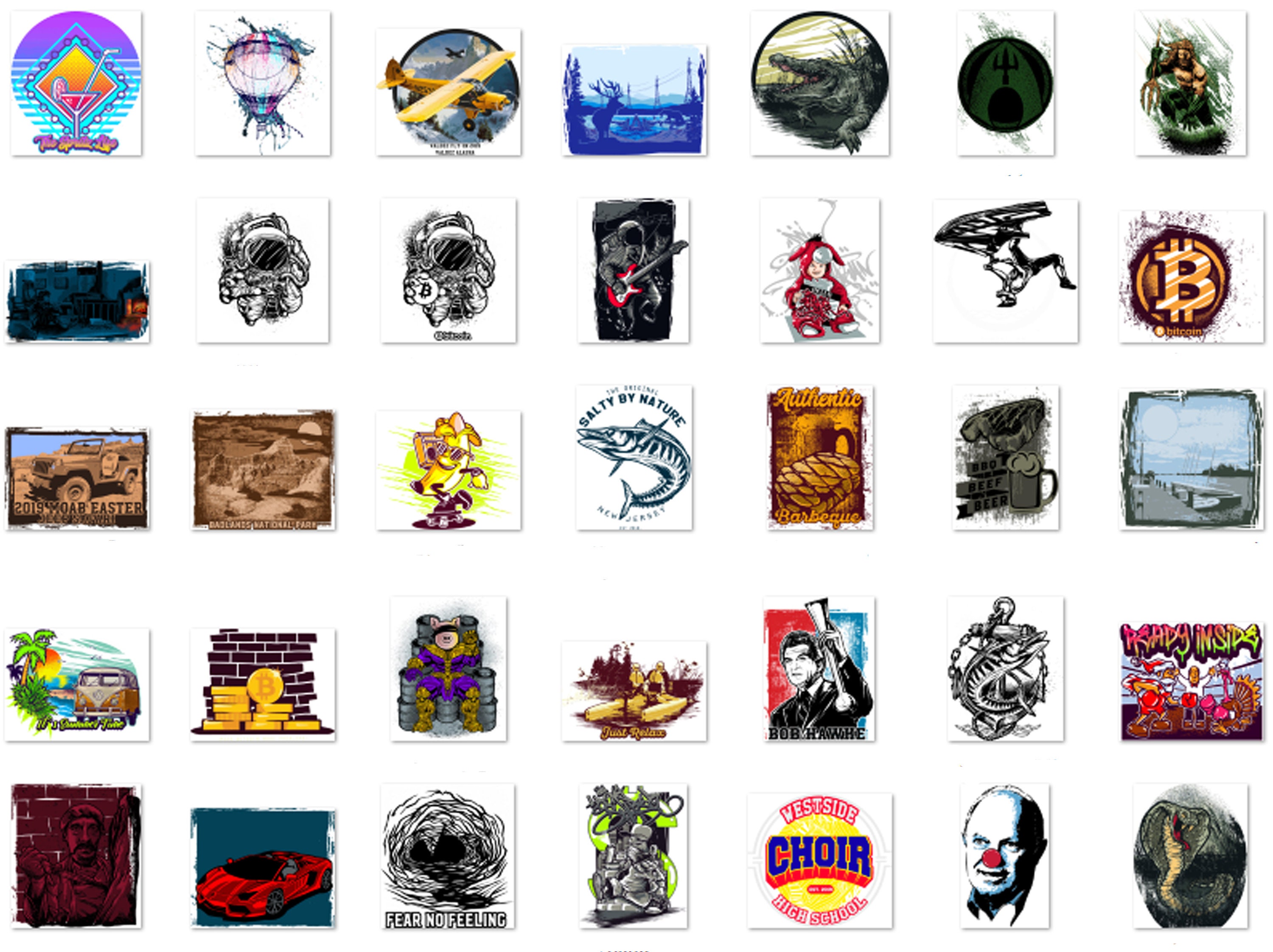 1 Million+ Mega Pack T-shirt Designs | Digital Mega Bundle | PLR & MRR ...