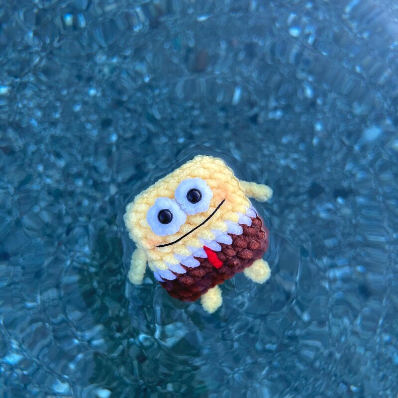 Spongebob Keychain - Etsy