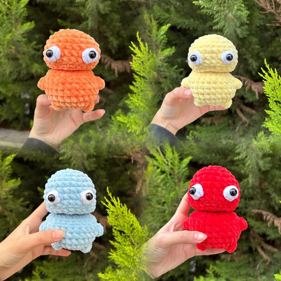 R.E.P.O Inspired Crochet Plushie, Gamer Gift - Etsy