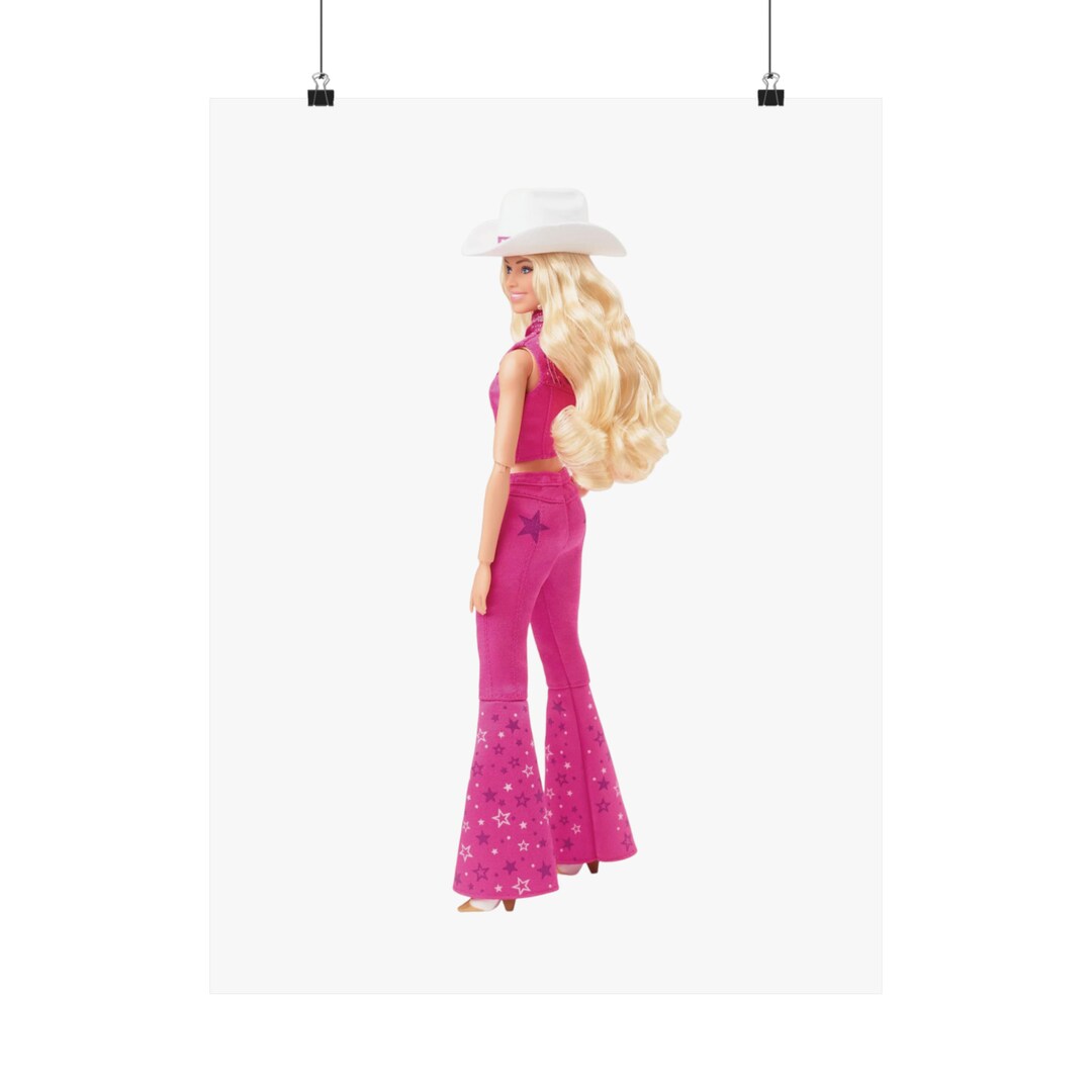 Cowboy Barbie Wall Decor, Barbie Movie Poster, Barbie Wall Photo ...