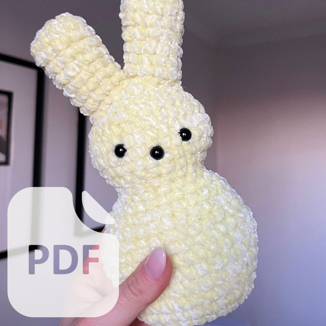 Pattern Crochet Peeps Download PDF Amigurumi Easter Beginner Friendly ...