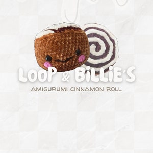 Pattern Crochet Cinnamon Roll Plushie | PDF Download Beginner Friendly ...