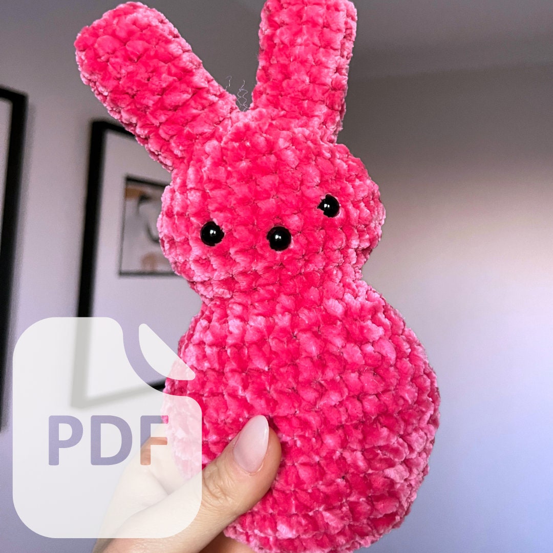 Pattern Crochet Peeps Download PDF Amigurumi Easter Beginner Friendly ...