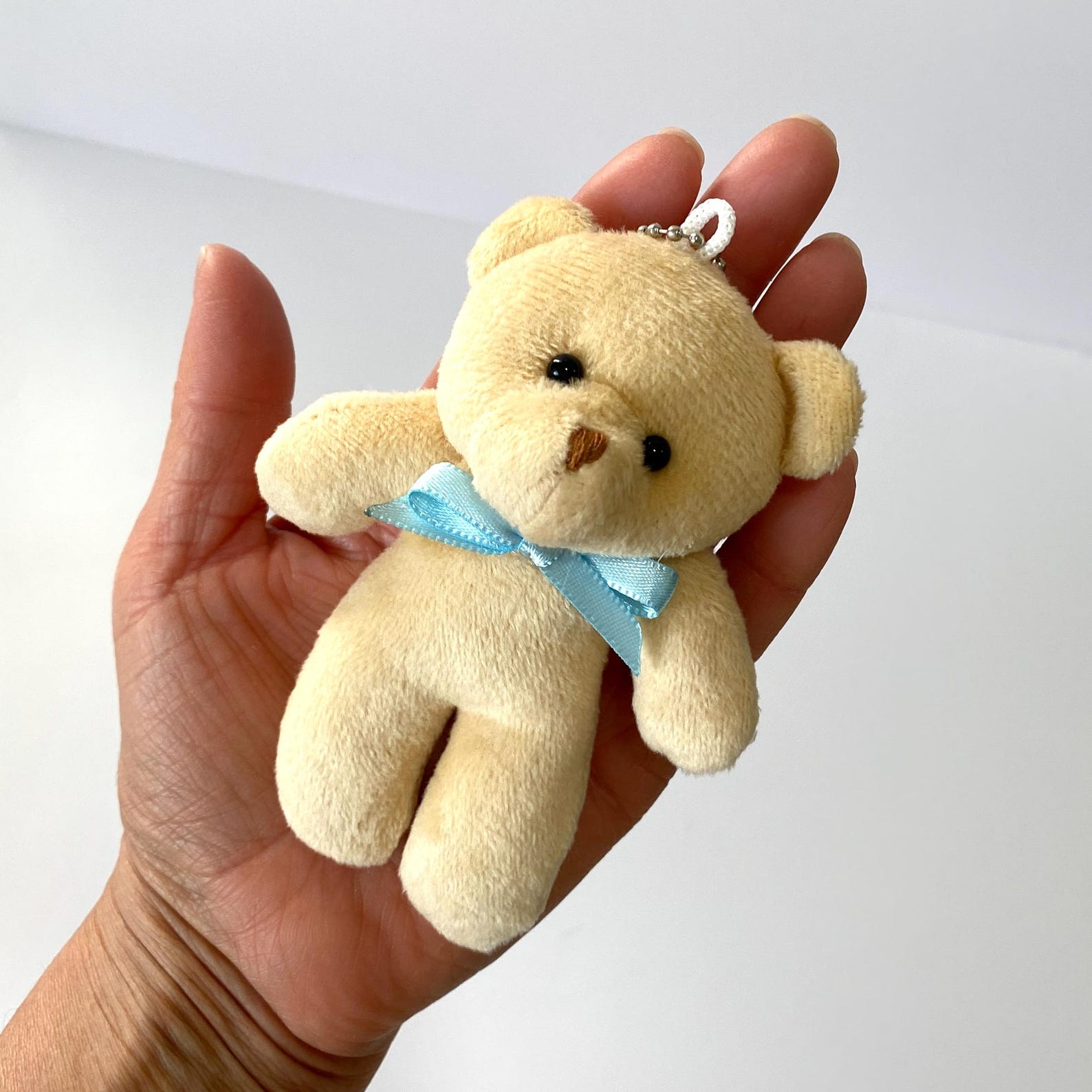 Personalized Teddy Bear Baby Shower Favor Gift Bag Gender Reveal Baby ...