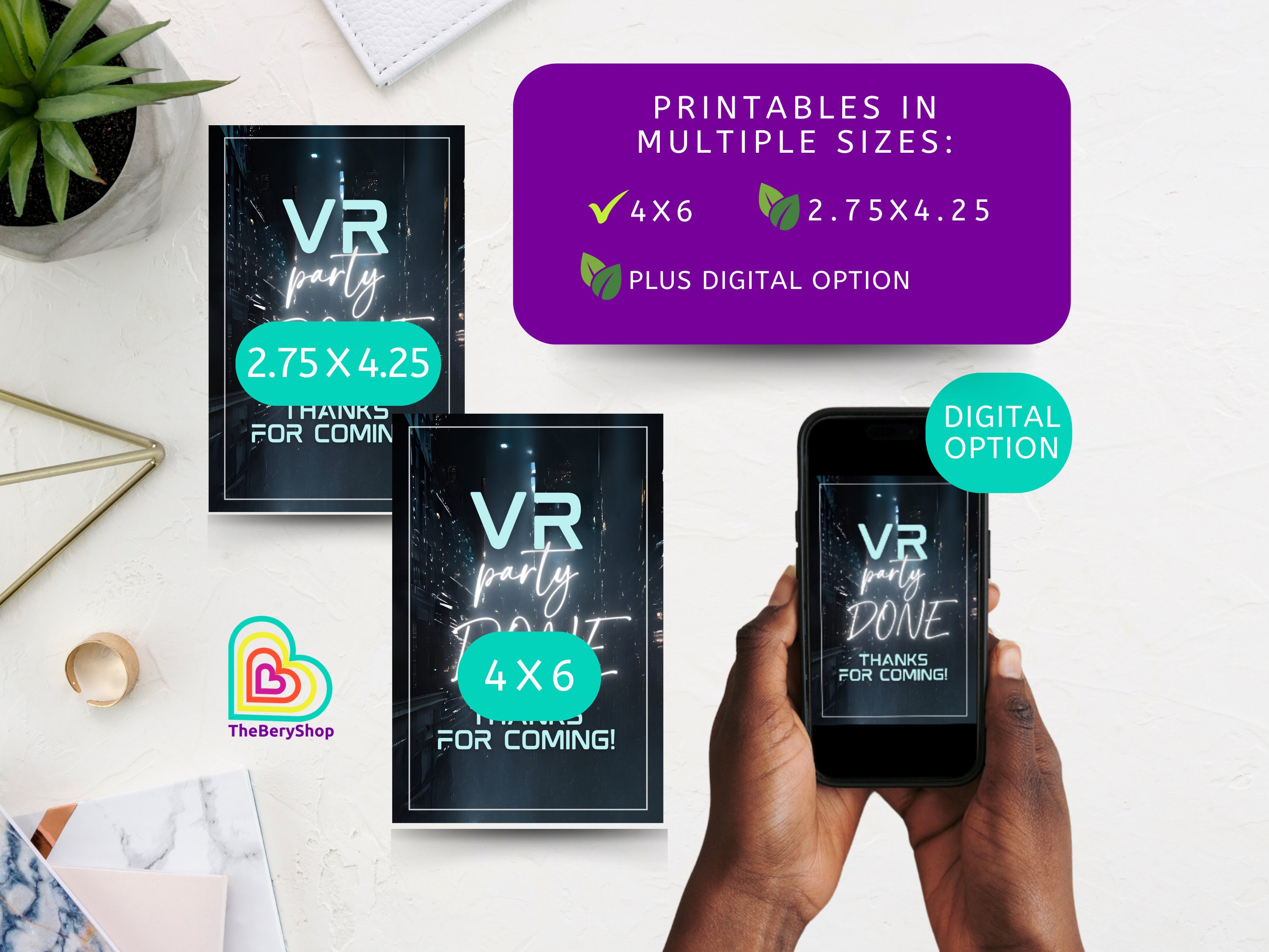 VR Thank You Gift Tags Custom Wine Labels VR Printable Party Favor ...