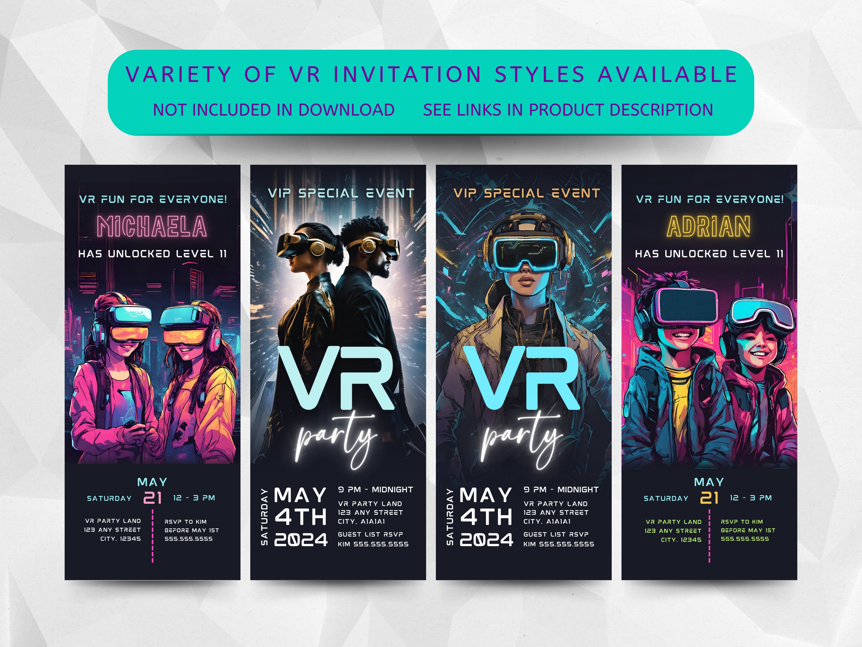 VR Thank You Gift Tags Custom Wine Labels VR Printable Party Favor ...