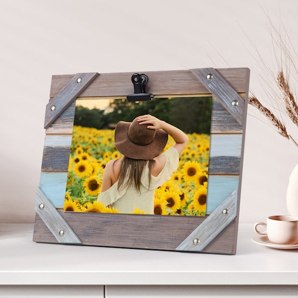 Rustic Picture Frame - Etsy