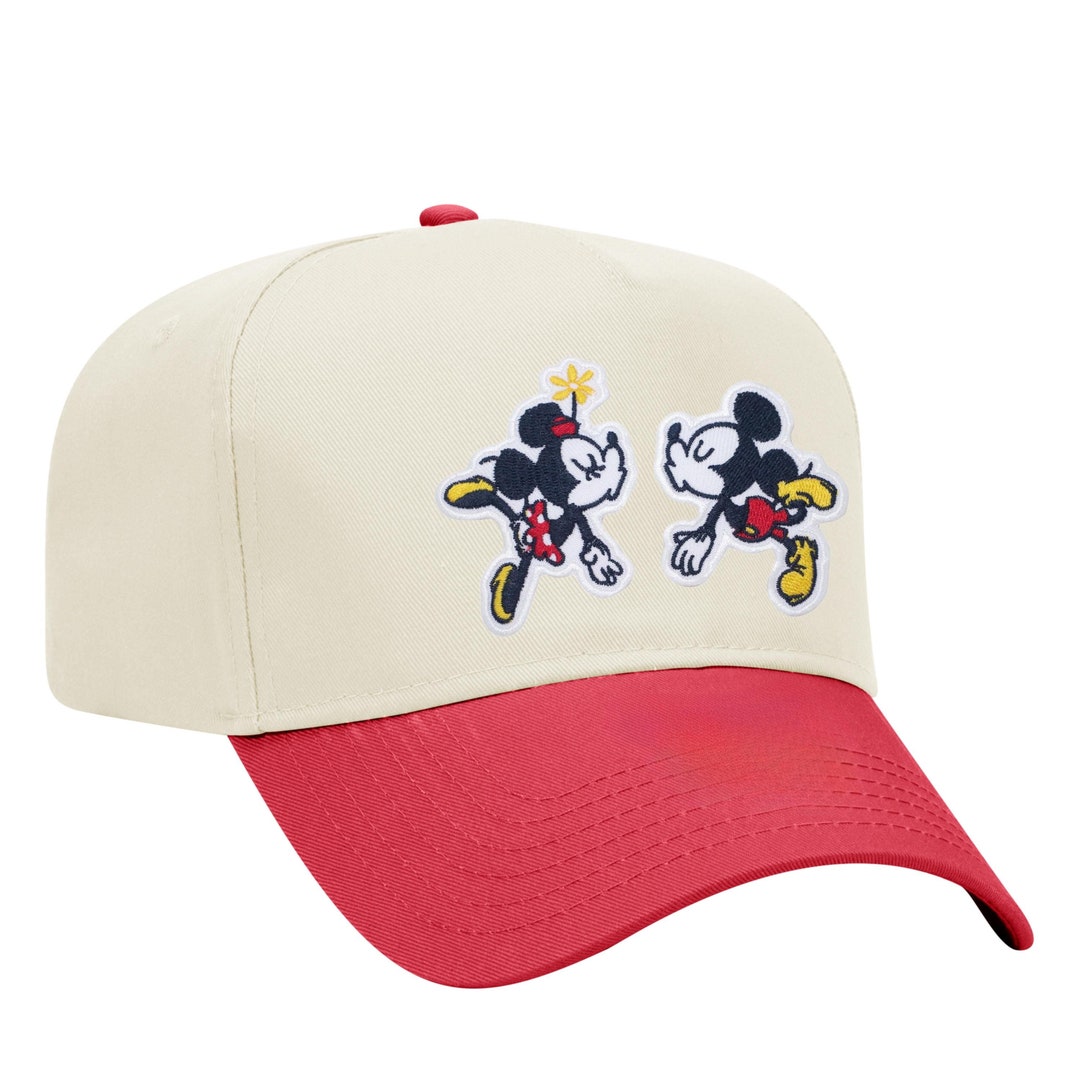 Mickey & Minnie Mouse Disney Trucker Hat - Etsy