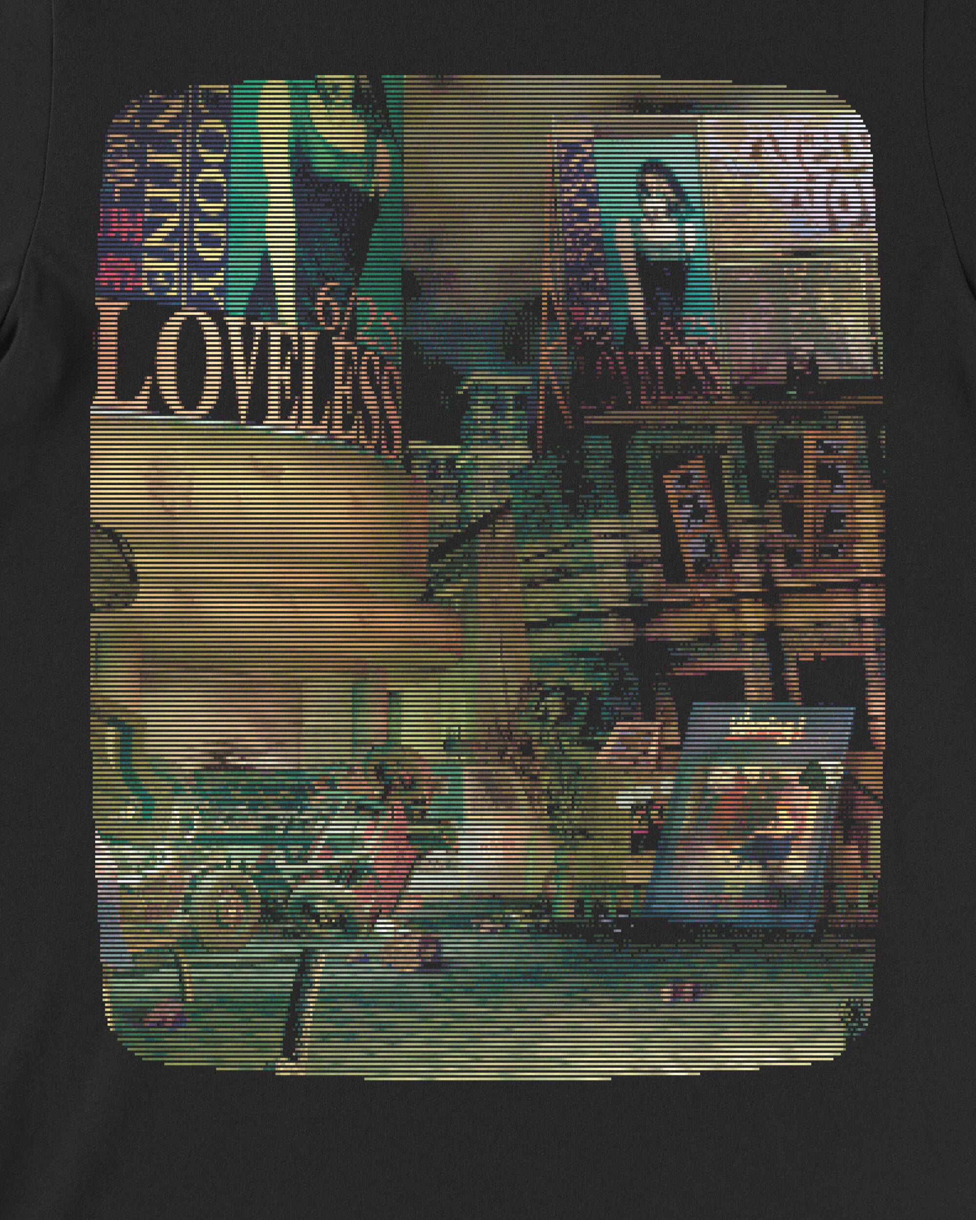 Loveless Avenue 開幕 6/25 Shirt FF7 CRT Scan Lines - Etsy