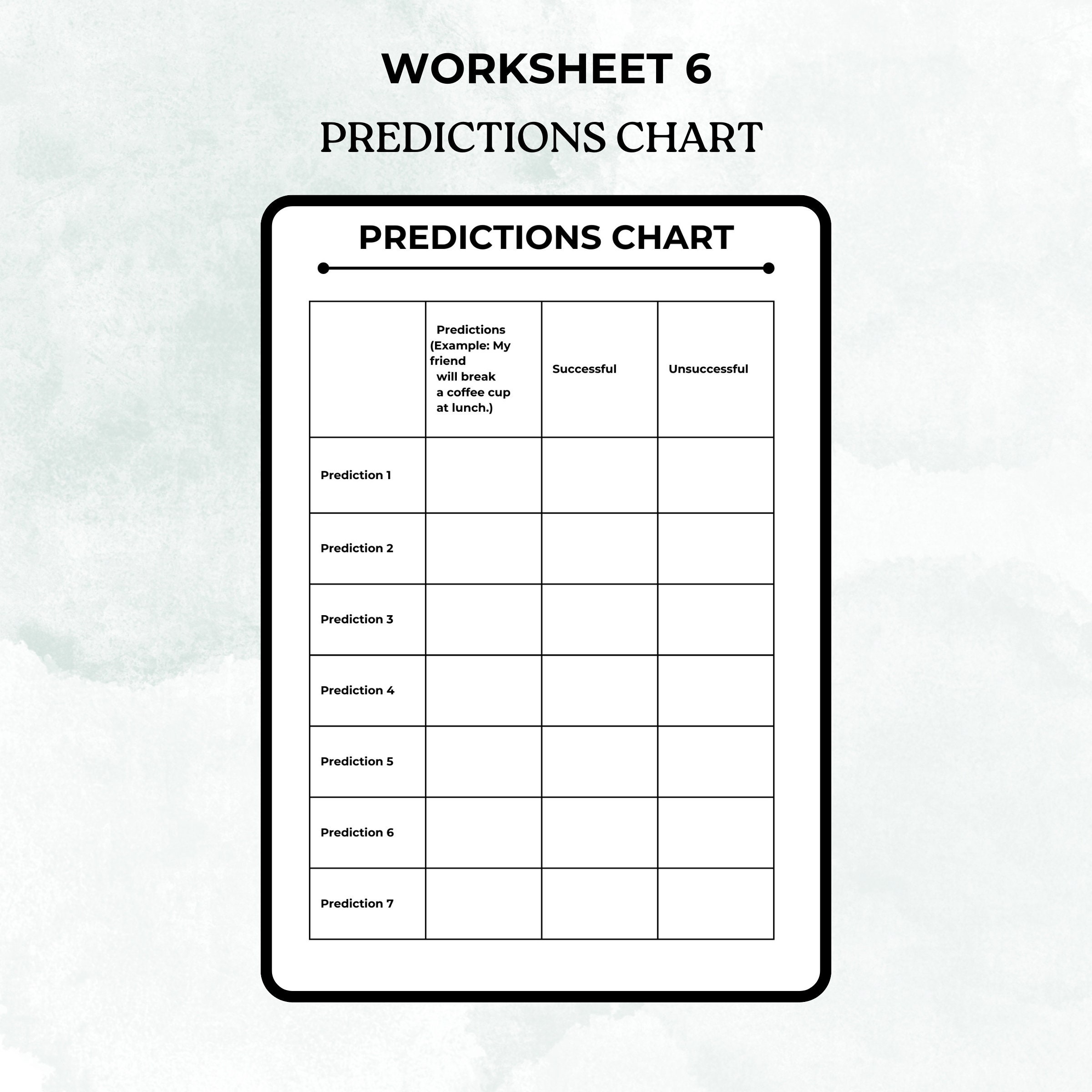 OCD Worksheets for Children OCD Workbook for Kids and Parents OCD 20 ...