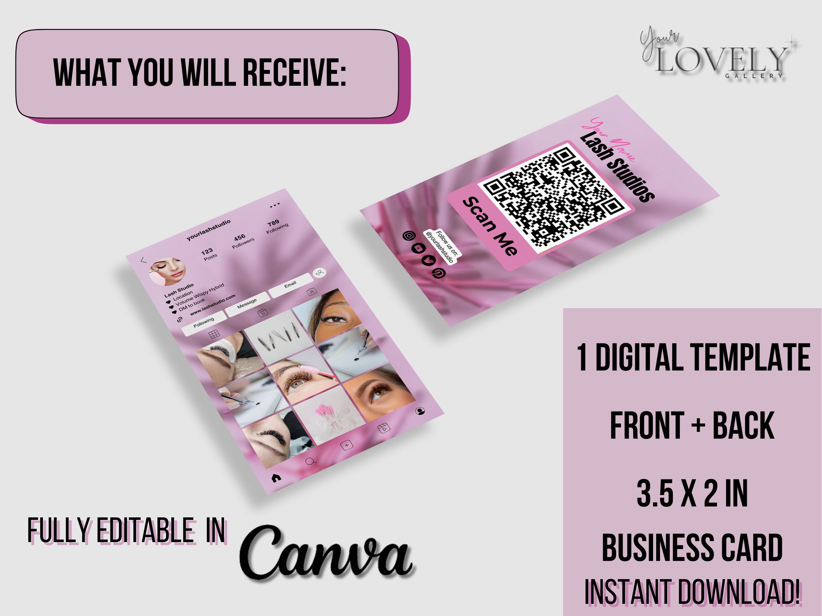 Personalized Business Card Design Template, DIY Editable Business Card ...