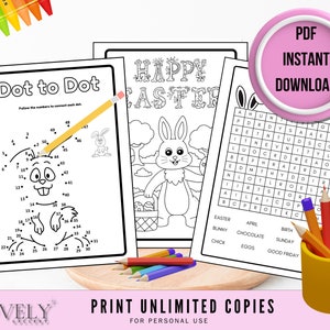 Easter Activity Printable, Easter Games, Easter Word Search, Easter ...