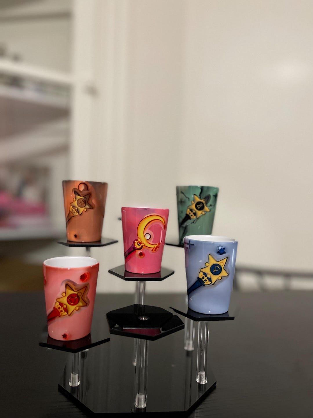 Sailormoon Custom Shot Glass Set - Etsy