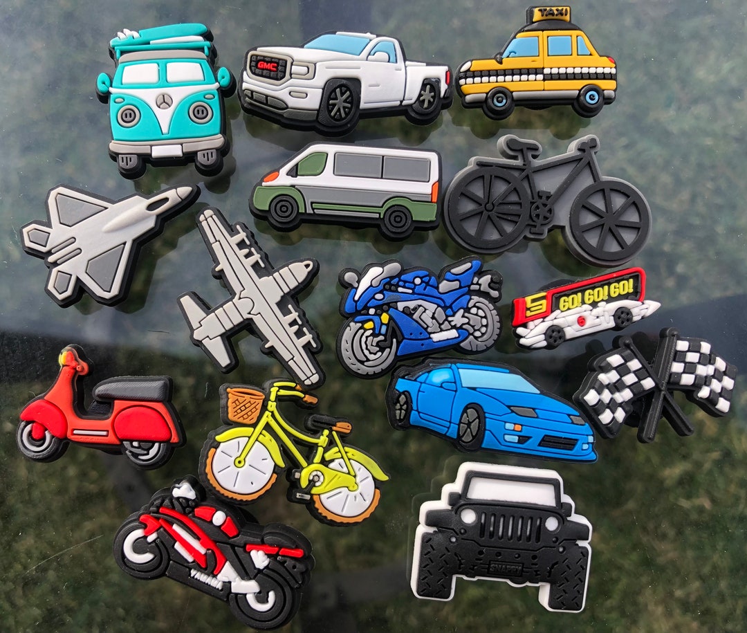 Popular Car Bicycle Clog Charms, Truck Shoe Charms, Airplane Shoe ...