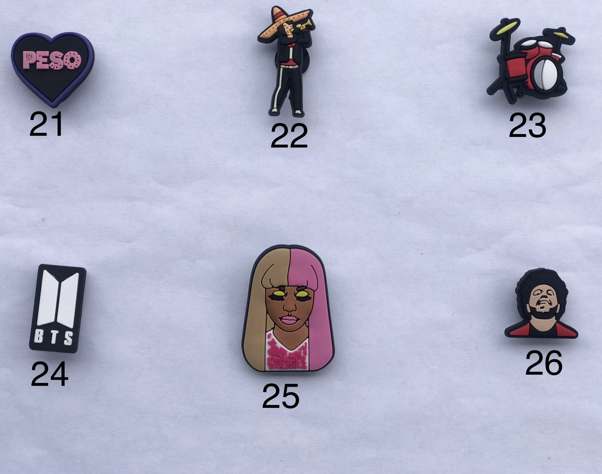 New Trending Croc Charms for Music Lovers, BTS Croc Charms, Beyoncé ...