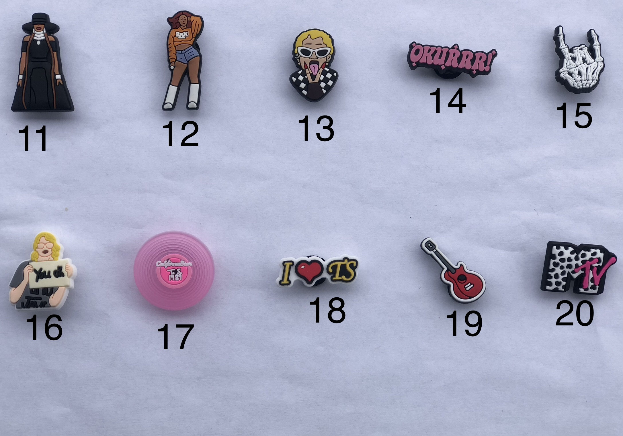 New Trending Croc Charms for Music Lovers, BTS Croc Charms, Beyoncé ...