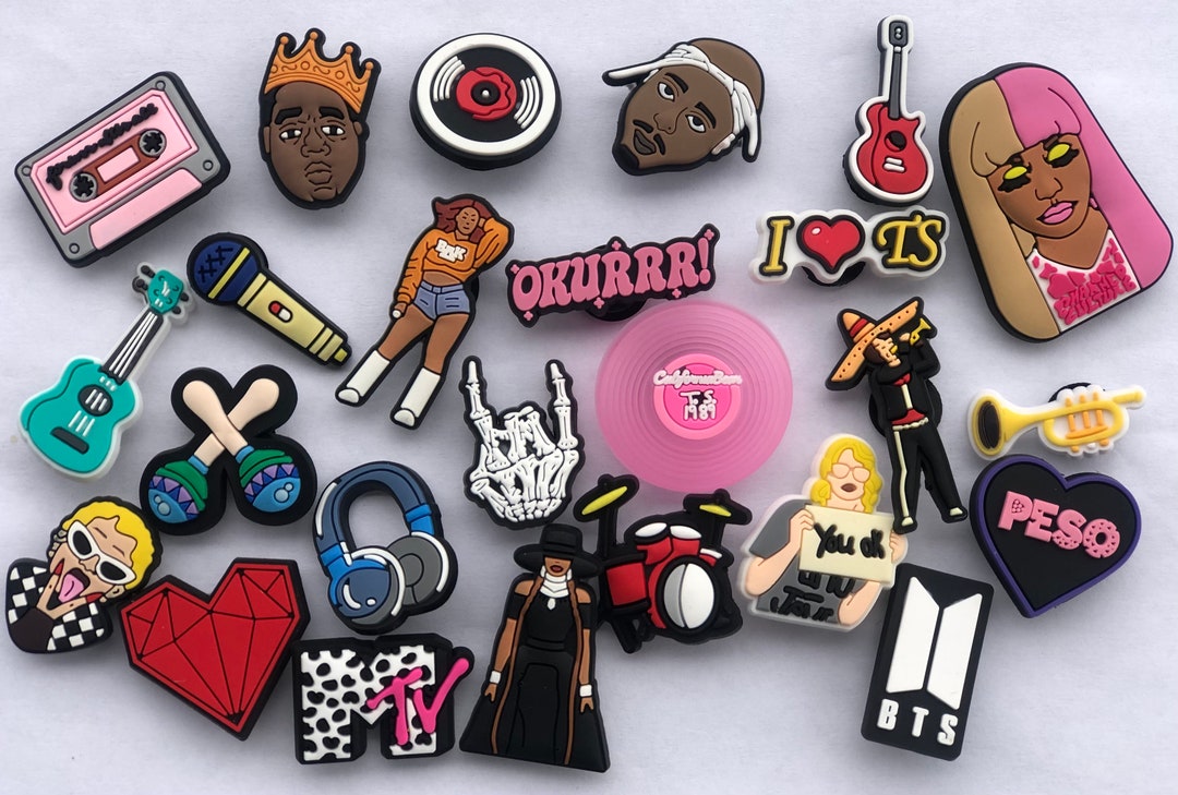 New Trending Croc Charms for Music Lovers, BTS Croc Charms, Beyoncé ...