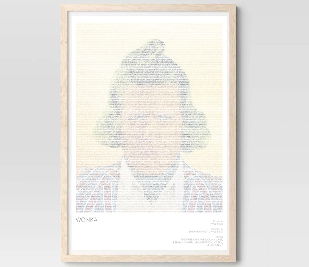 Wonka Movie Script Oompa Loompa - Etsy