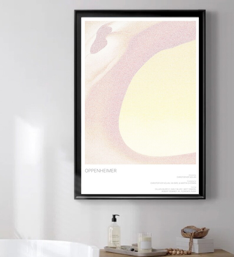 Oppenheimer / O'keeffe Movie Script Art - Etsy