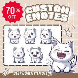 Custom Animated Emotes, Sub Emotes for Your Twitch, Youtube, Facebook ...